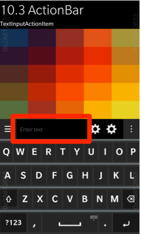 The Improved ActionBar in 10.3